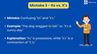 Common Mistakes in English Grammar | PDF