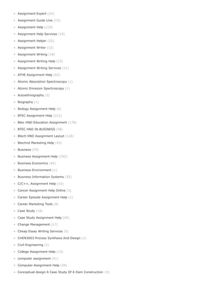 Business case study assignment help uk | PDF