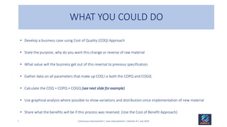 Business case using Cost of Quality | PDF | Business Accounting ...