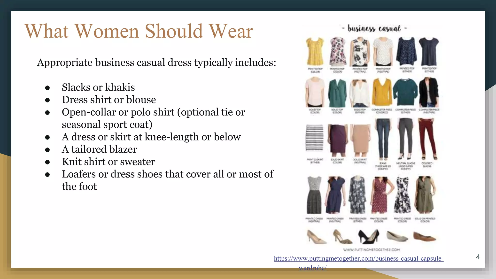 Keeping it Business Casual | PPT