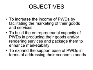 Case presentation - Recognizing PWD Productivity (TWH) | PPT
