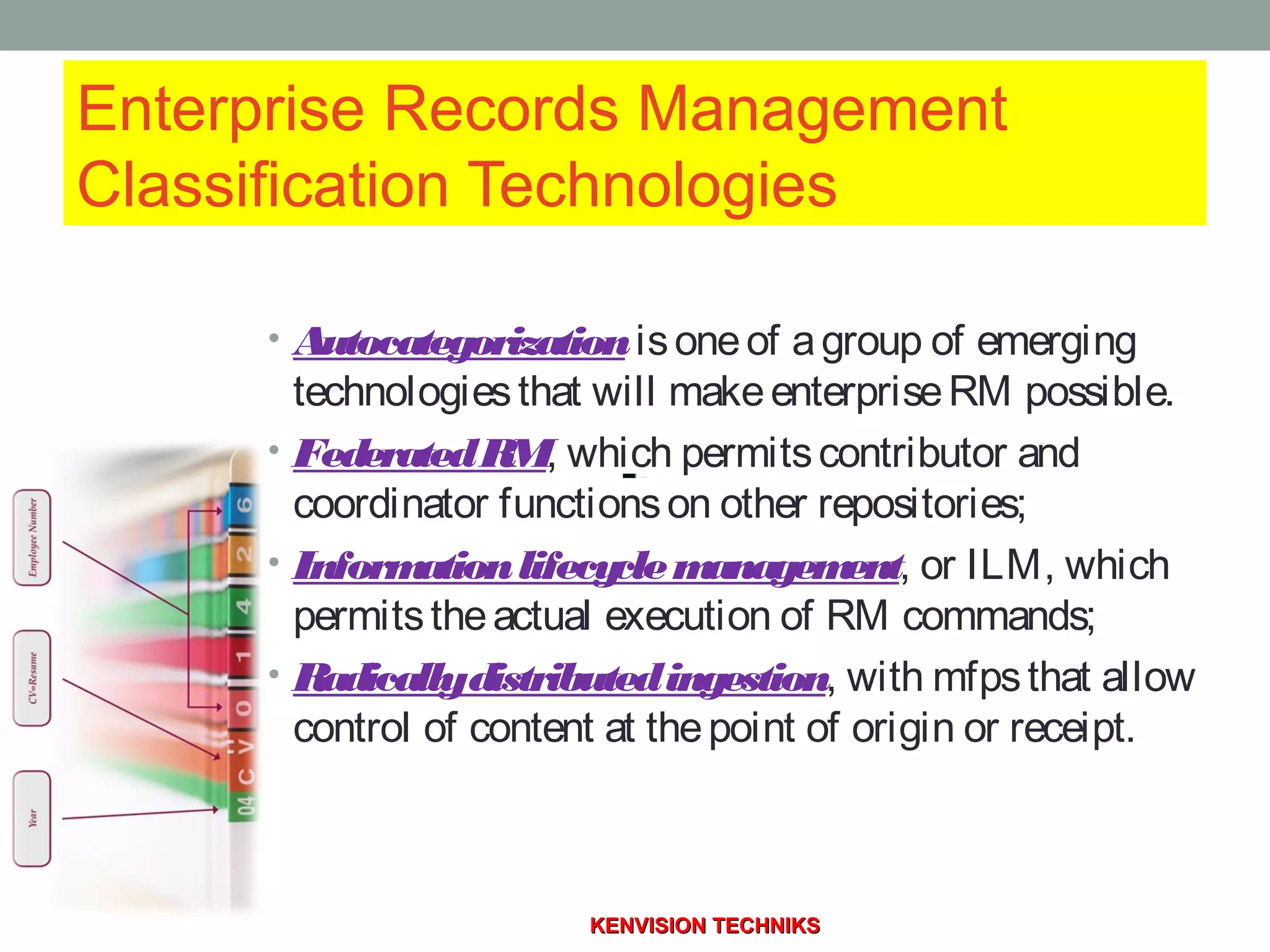 Business classification scheme (Taxonomy) | PPT