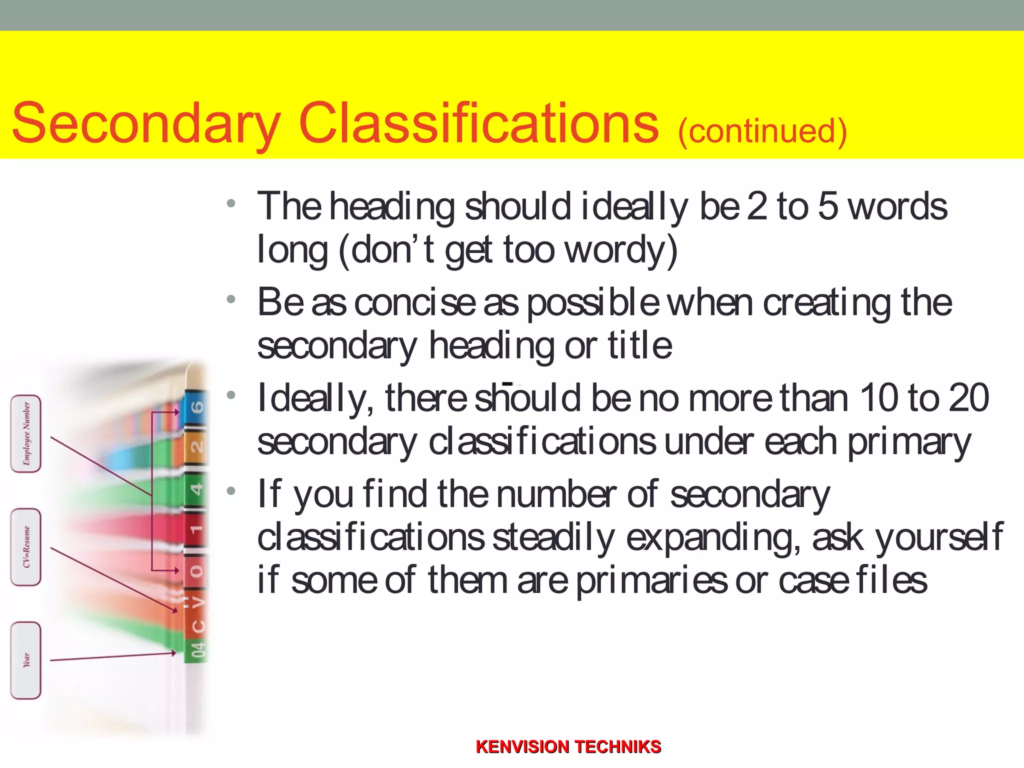 Business classification scheme (Taxonomy) | PPT