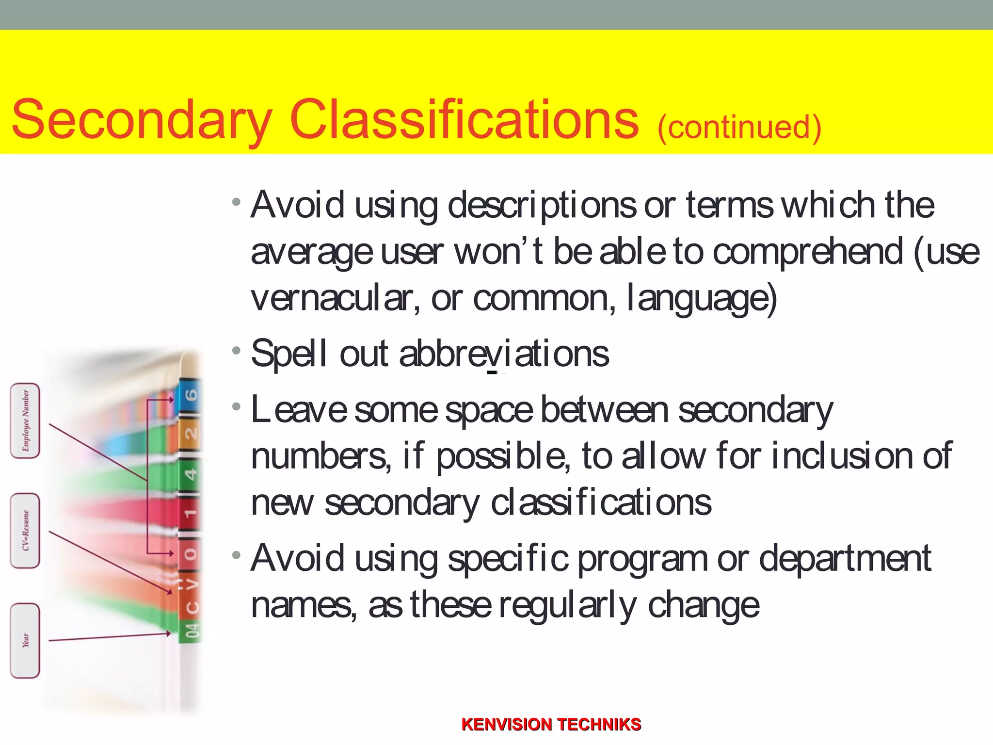 Business classification scheme (Taxonomy) | PPT