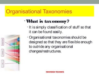 Business classification scheme (Taxonomy) | PPT