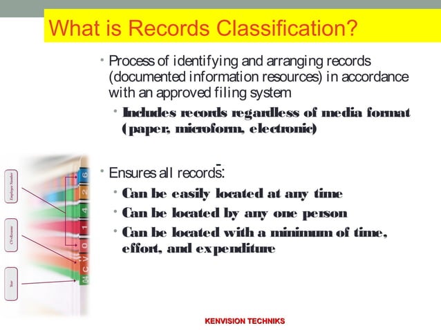 Business classification scheme (Taxonomy) | PPT