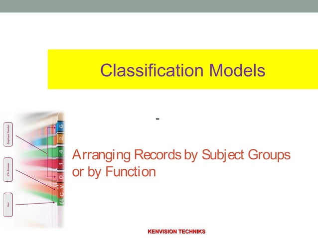 Business classification scheme (Taxonomy) | PPT