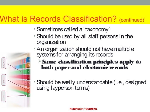 Business classification scheme (Taxonomy) | PPT