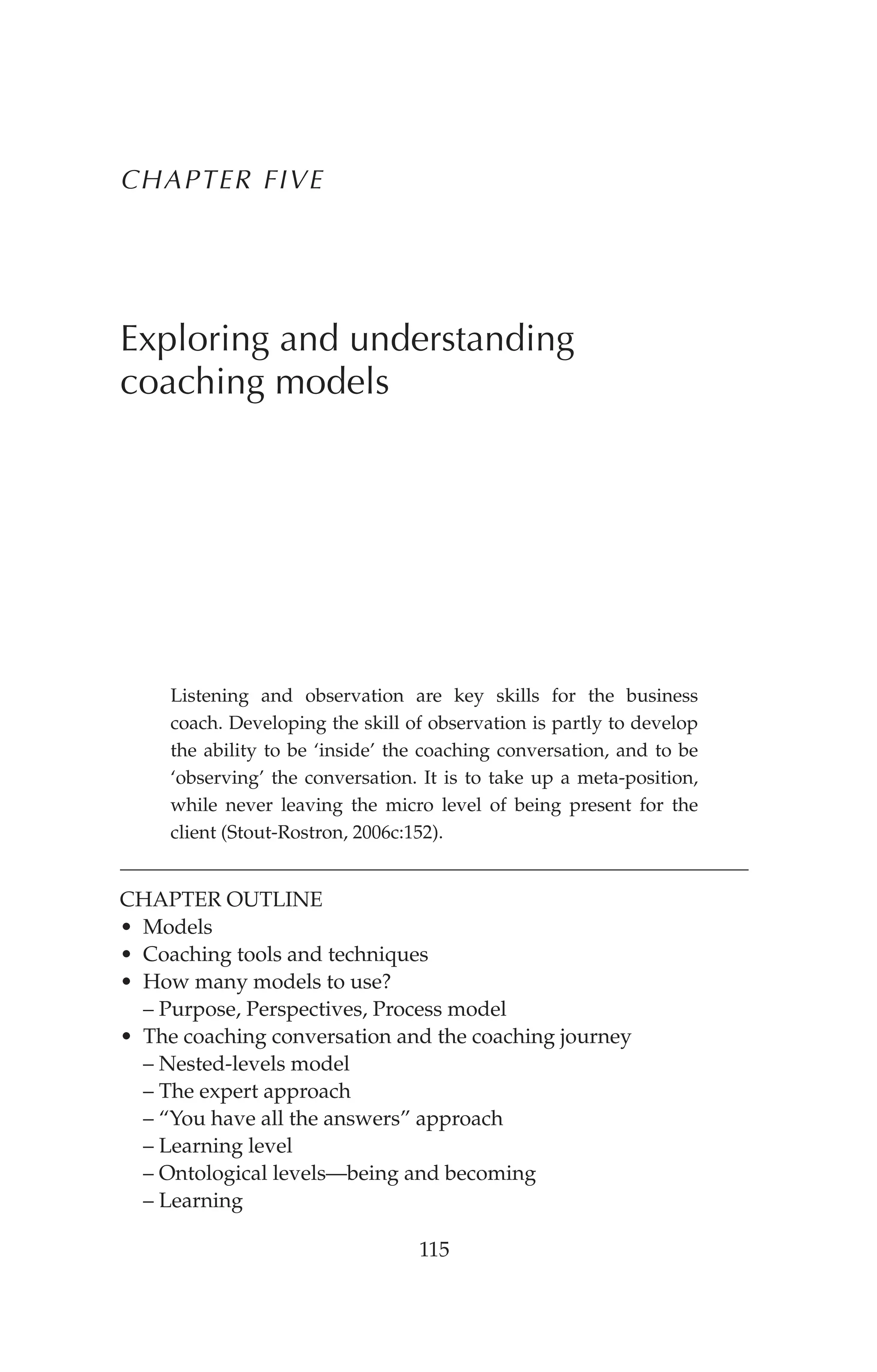 Business coaching models ch5 1 | PDF | Model Toys | Hobbies & Interests