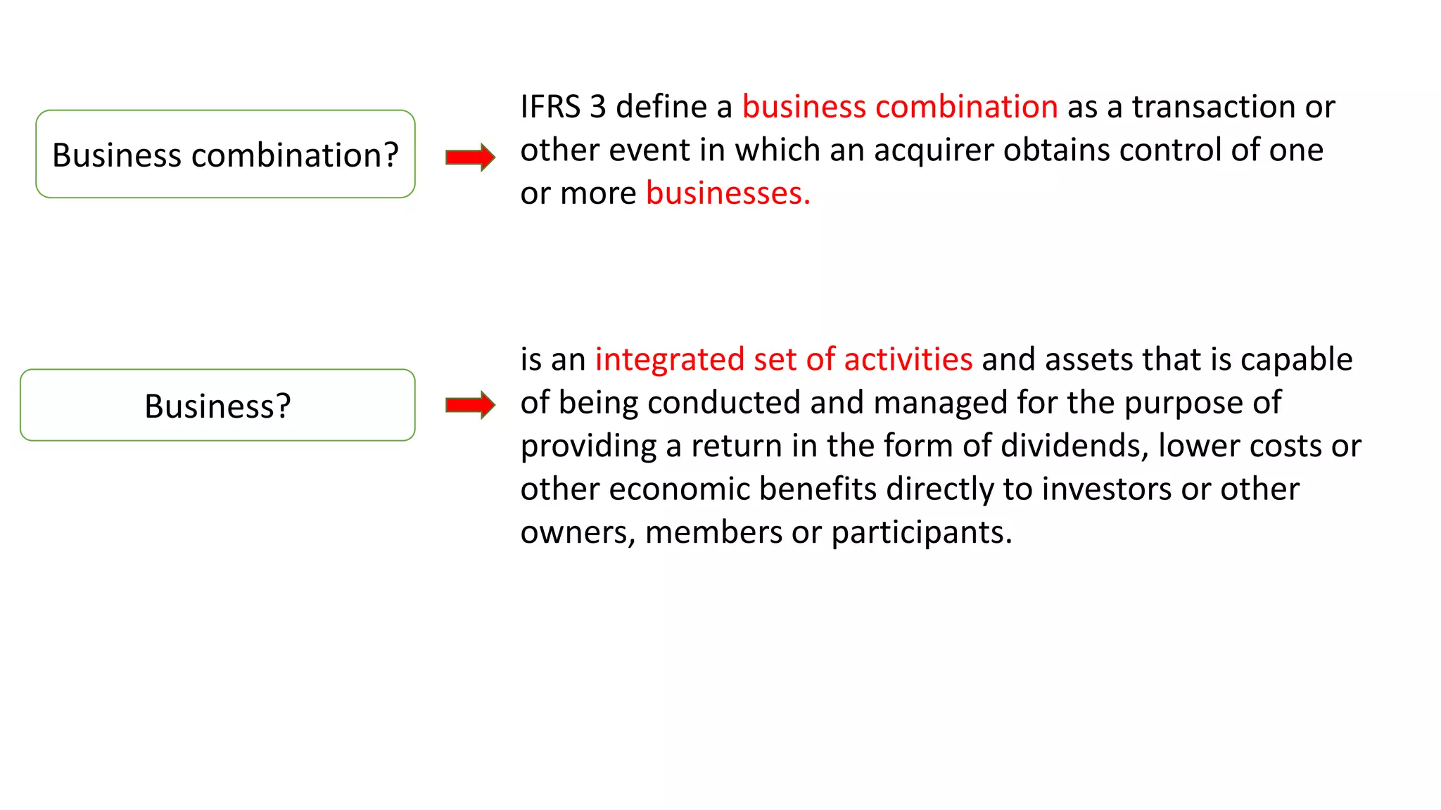 IFRS 3: Business combination | PPTX