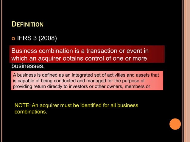 Business combinations | PPTX | Mergers and Acquisitions | Business ...