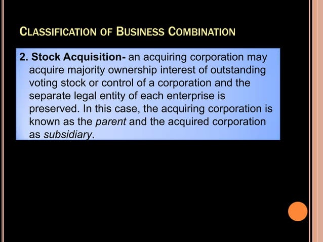 Business combinations | PPTX | Mergers and Acquisitions | Business ...