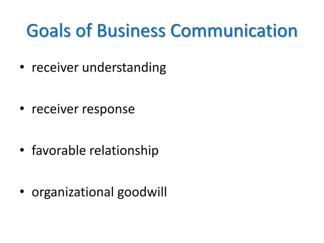 Business Communication | PPTX | Business | Business and Finance