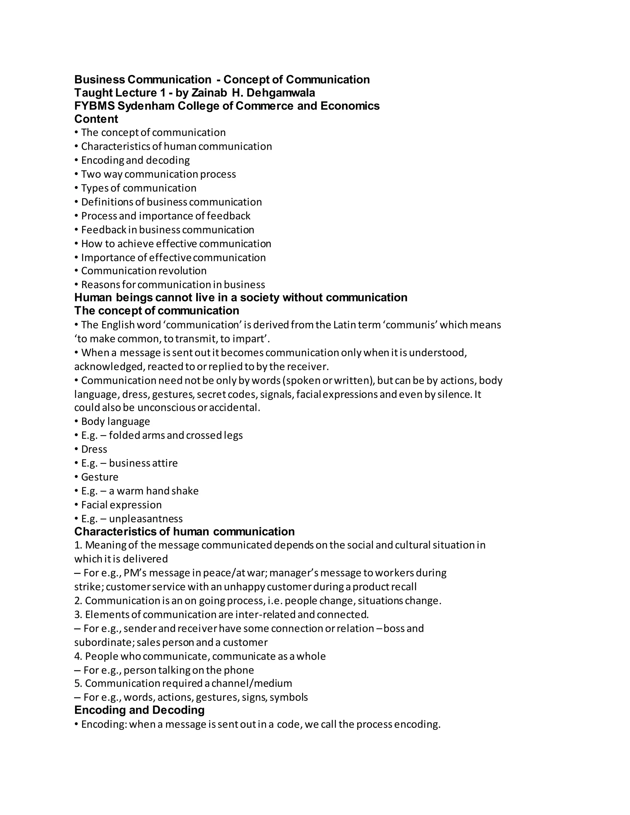 Business communication | PDF