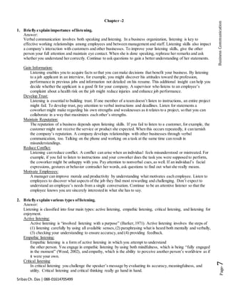 Business communication Chapter 1-4 | DOCX | Computer Networking | Computing