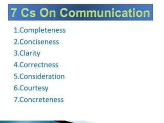 7'c communication | PPTX