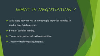 Negotiation | PPT