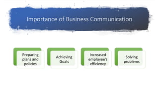 Business communication | PPT