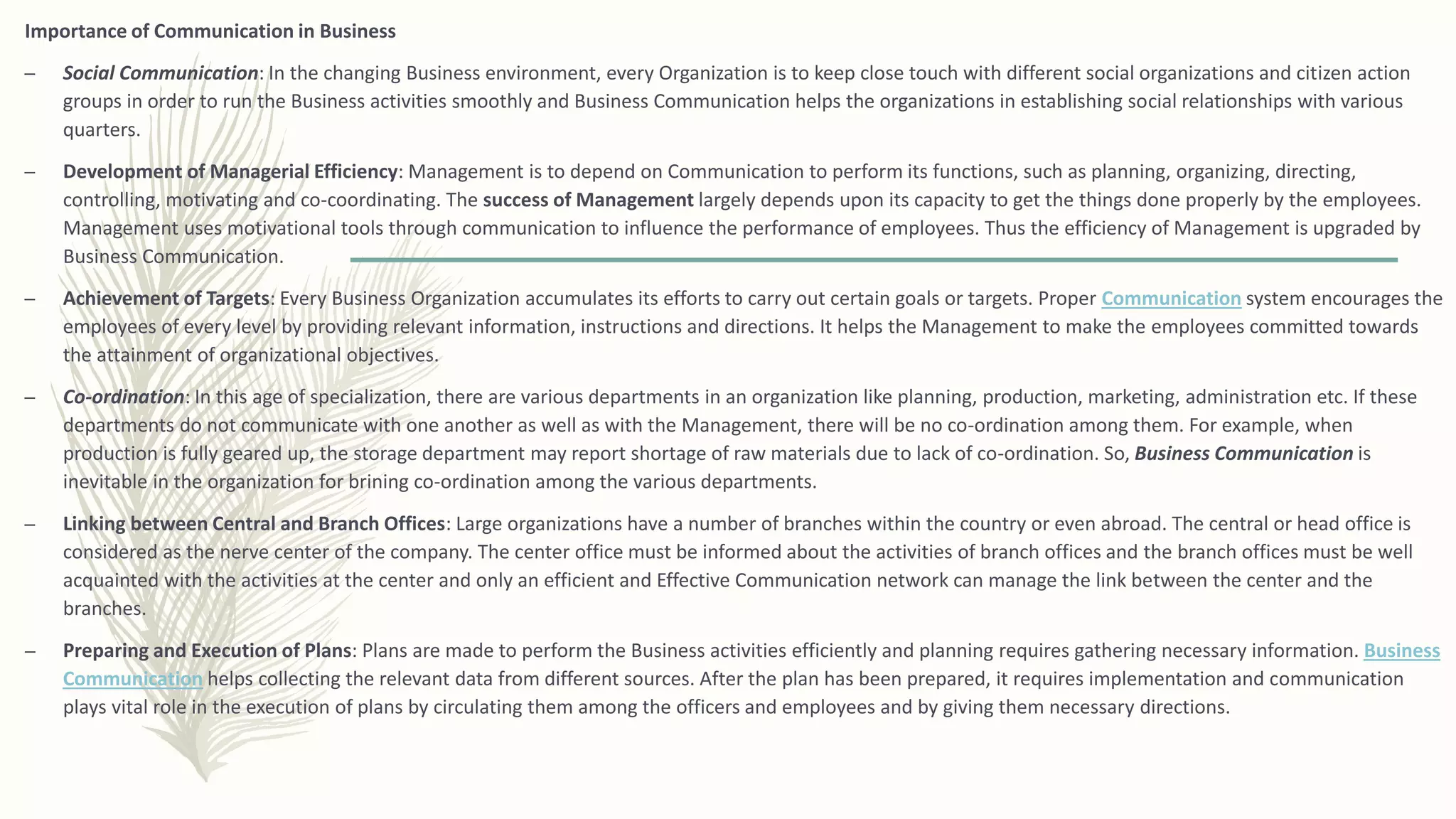 Business communication bba semester 1 notes | PPTX