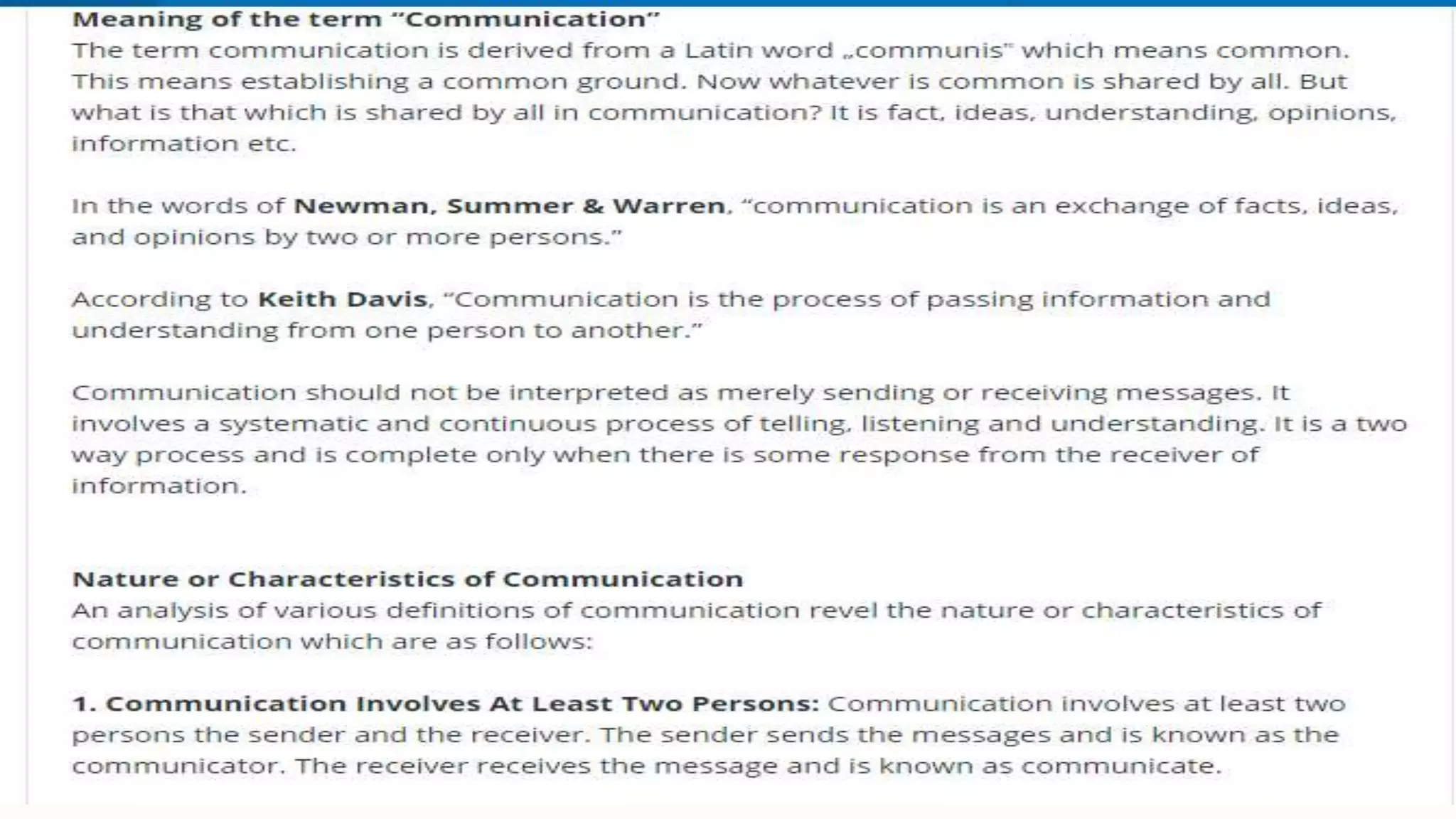 Business communication bba semester 1 notes | PPTX