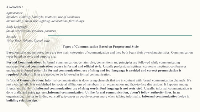 Business communication bba semester 1 notes | PPTX