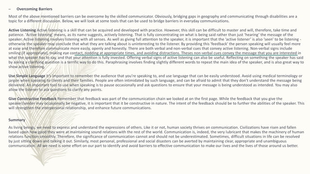 Business communication bba semester 1 notes | PPTX