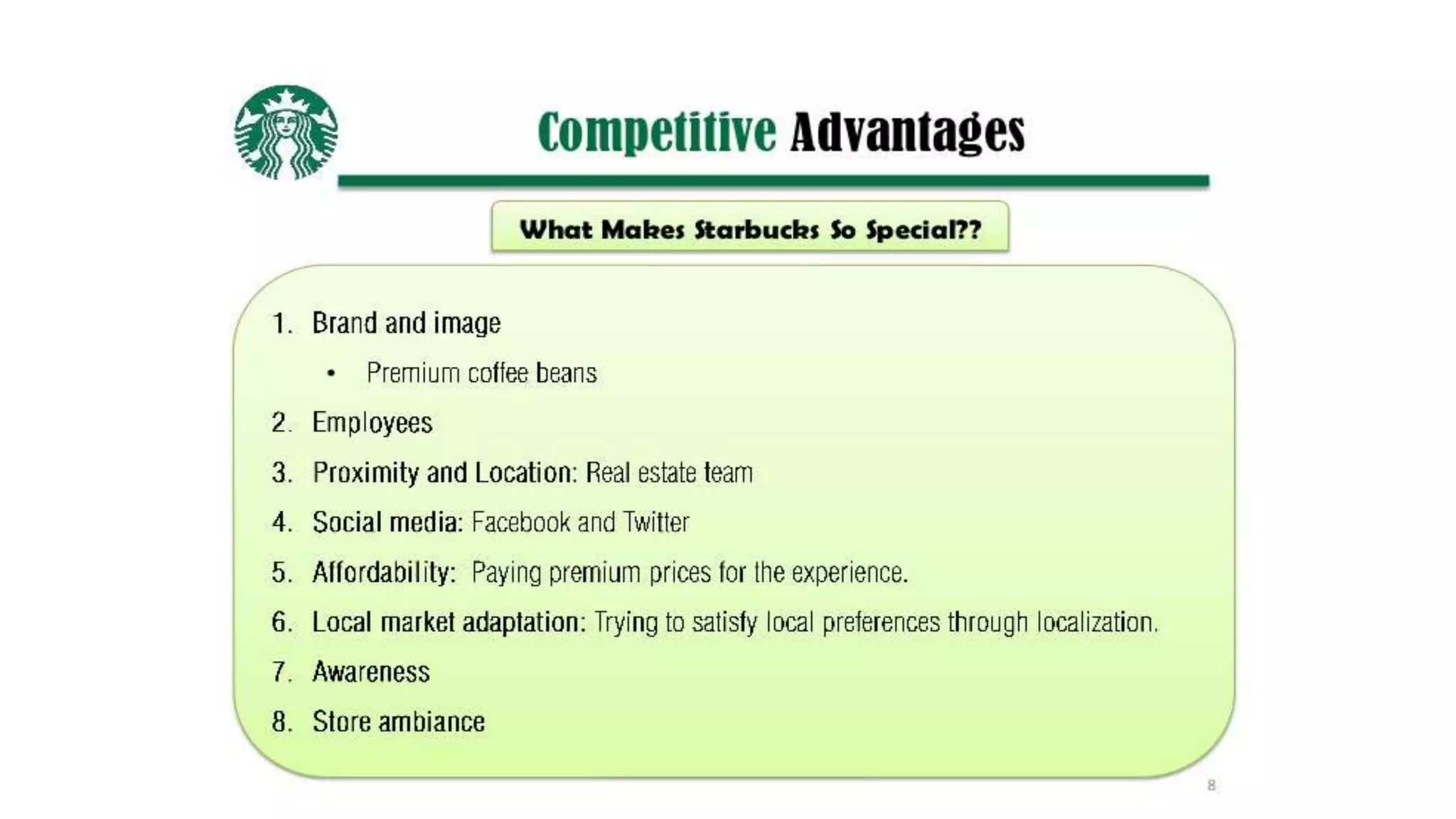Presentation about Starbucks coffee | PPTX