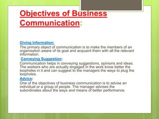 Business communication | PPTX