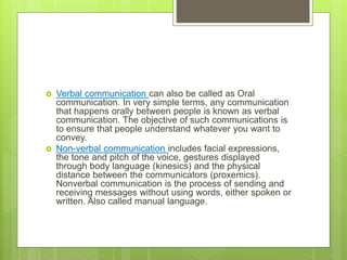 Business communication | PPTX