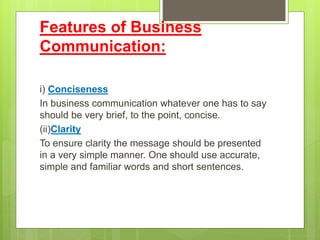 Business communication | PPTX