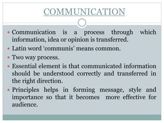 principles of communication | PPTX