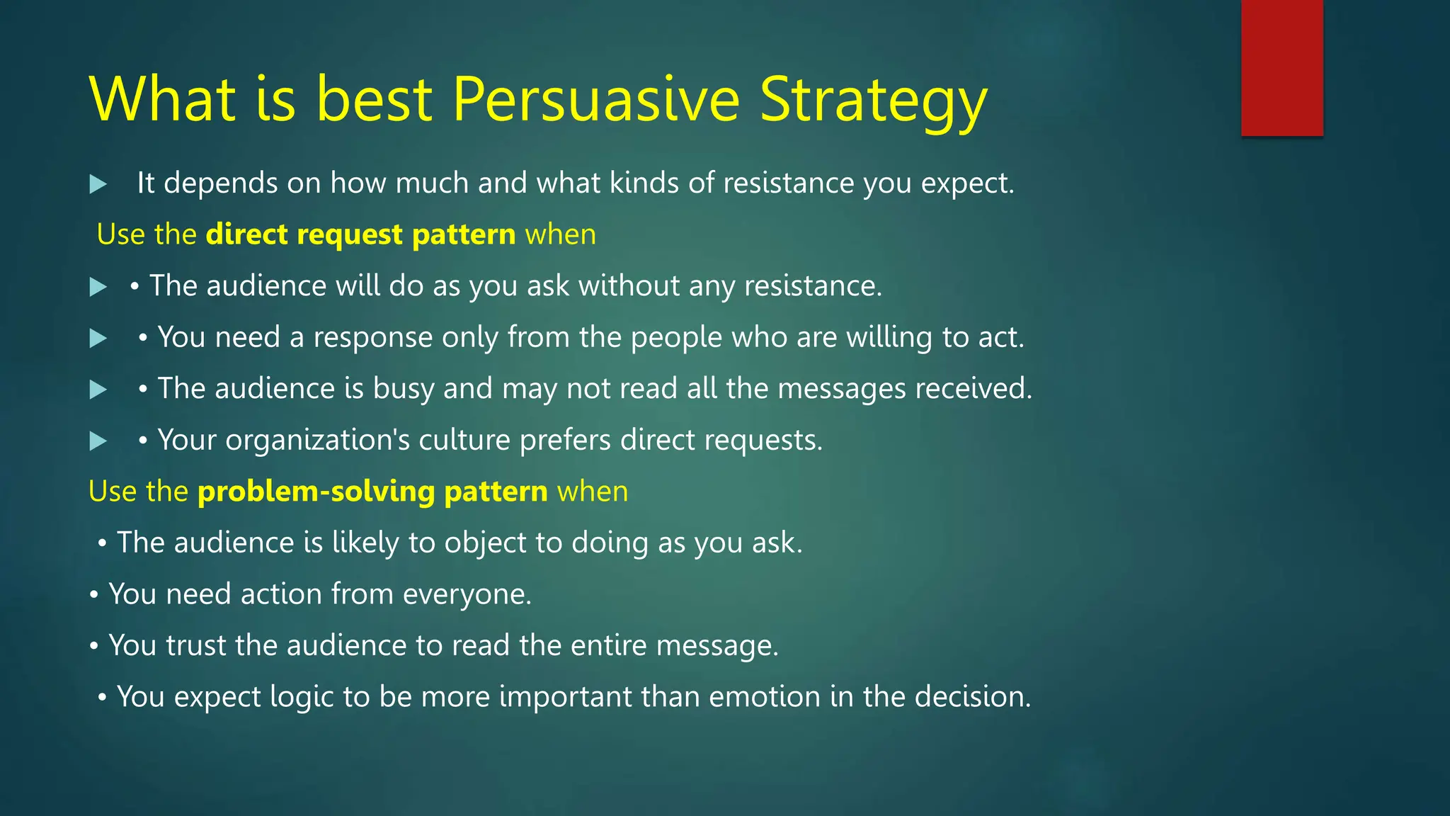 Business communication.pptx persuasive messages | PPTX