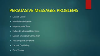 Business communication.pptx persuasive messages | PPTX