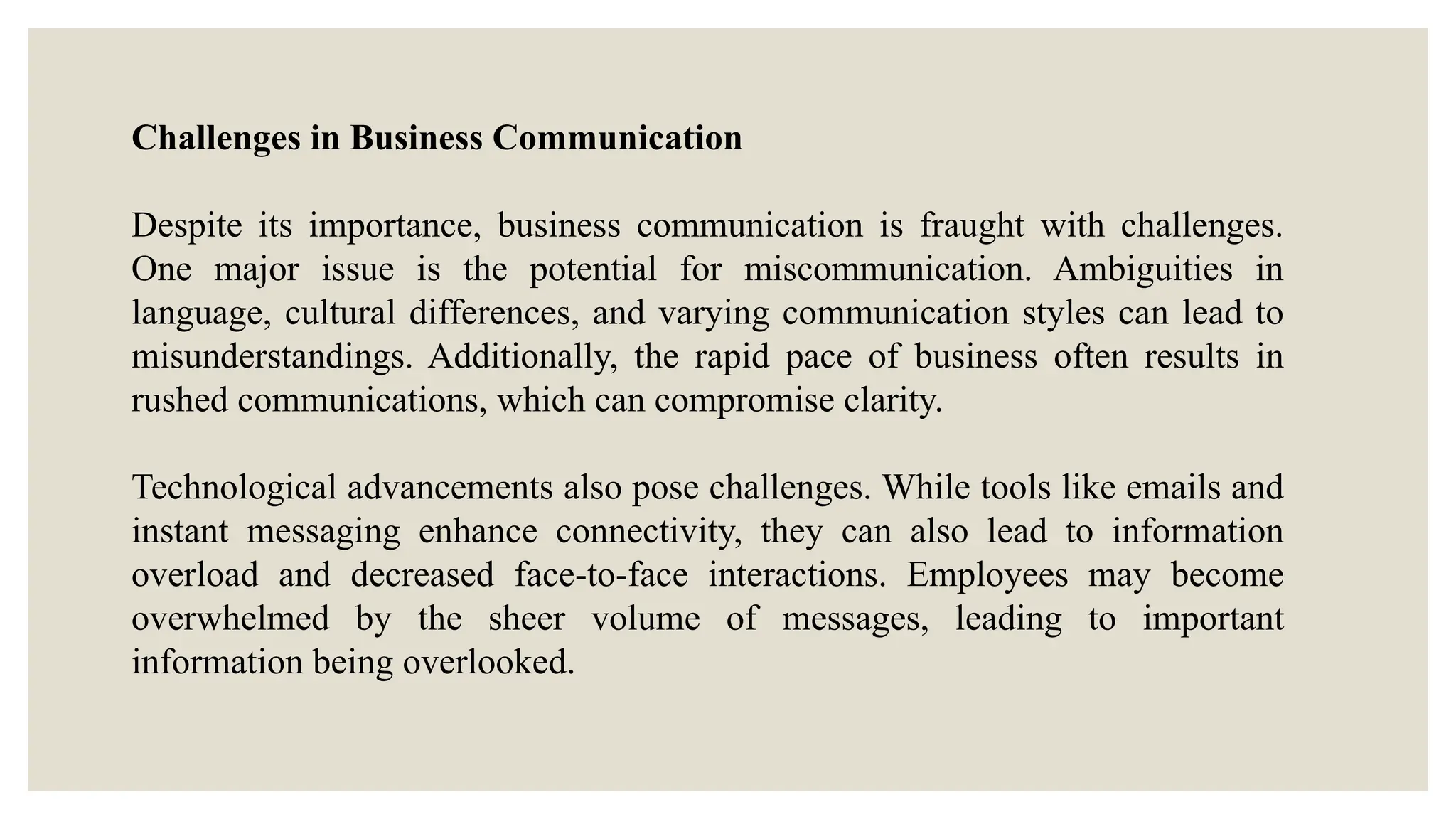 Business Communication for BCom Students | PPTX