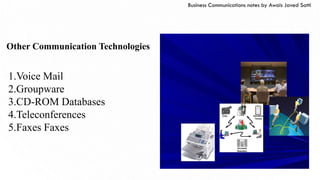 UNIT 3: BUSINESS COMMUNICATION AND TECHNOLOGY | PDF