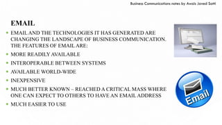 UNIT 3: BUSINESS COMMUNICATION AND TECHNOLOGY | PDF