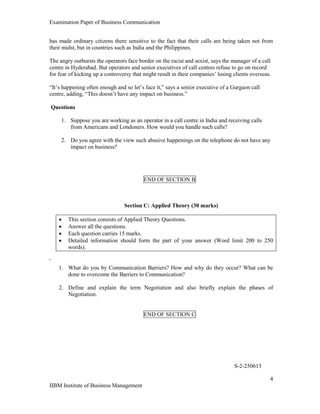 Business communication 250613 | PDF