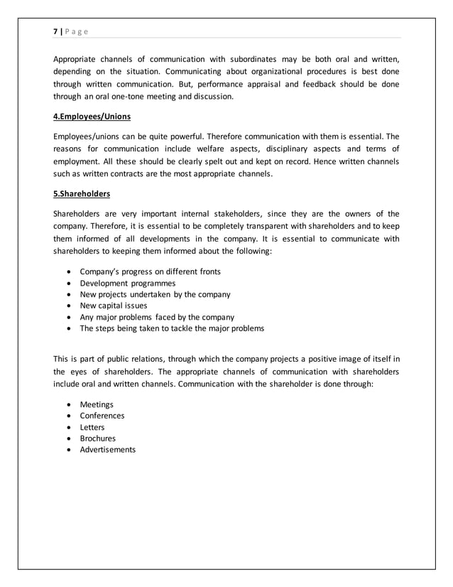 Business communication assignment | DOCX