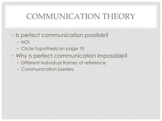 Business communication c lu1 | PPTX