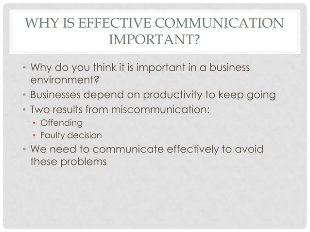 Business communication c lu1 | PPT