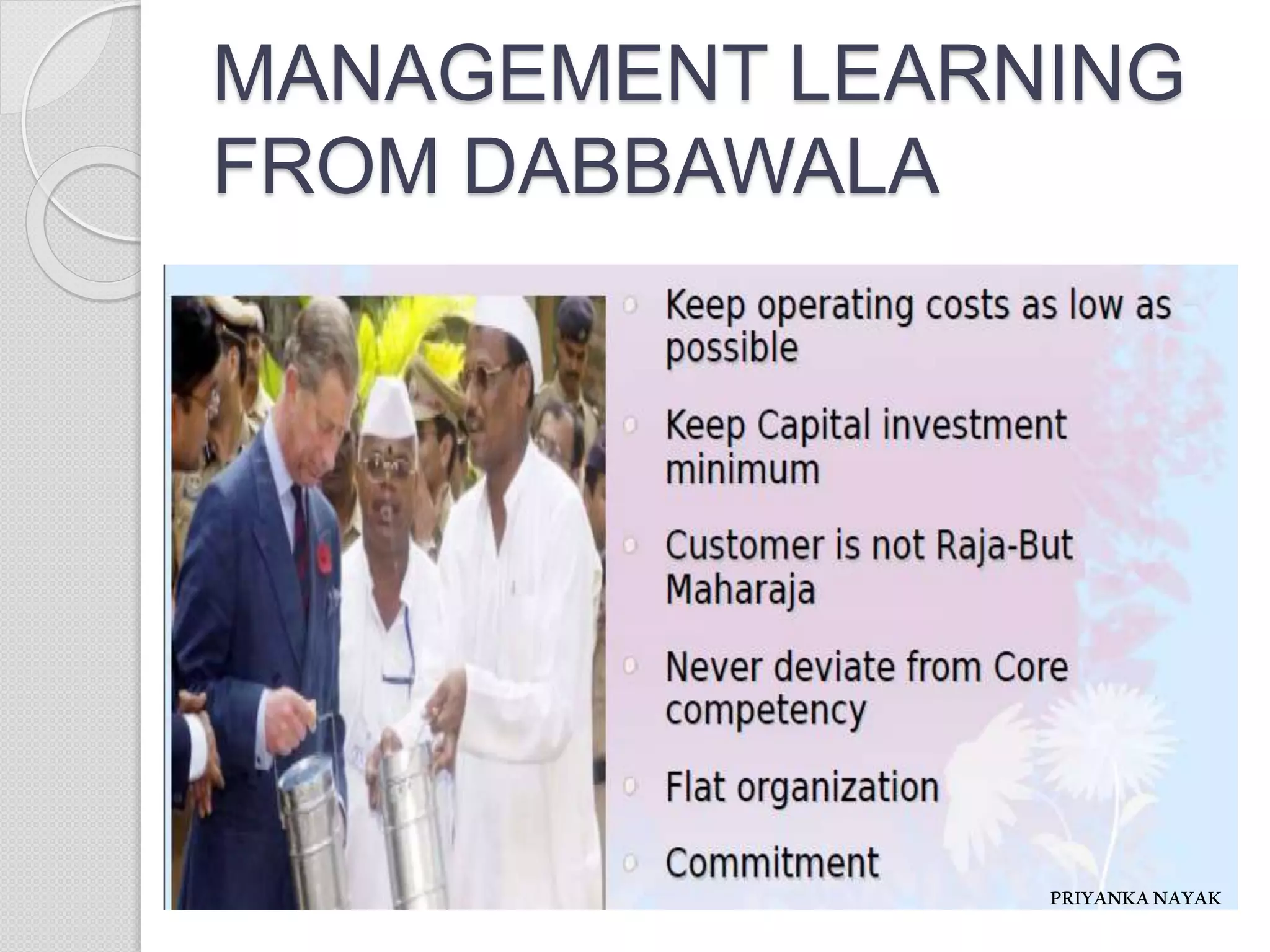 Business communication dabbawala | PPTX