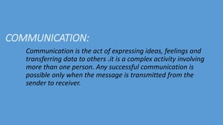 Business communication for managers | PPTX