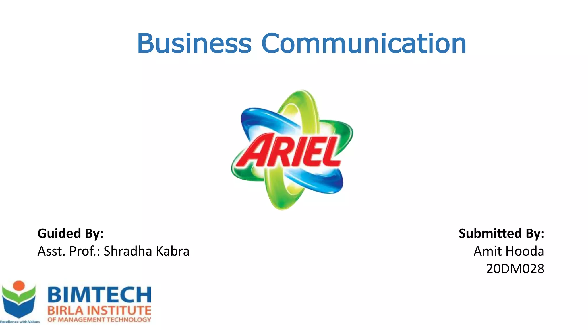 Business communication (models of persuasion) | PPTX