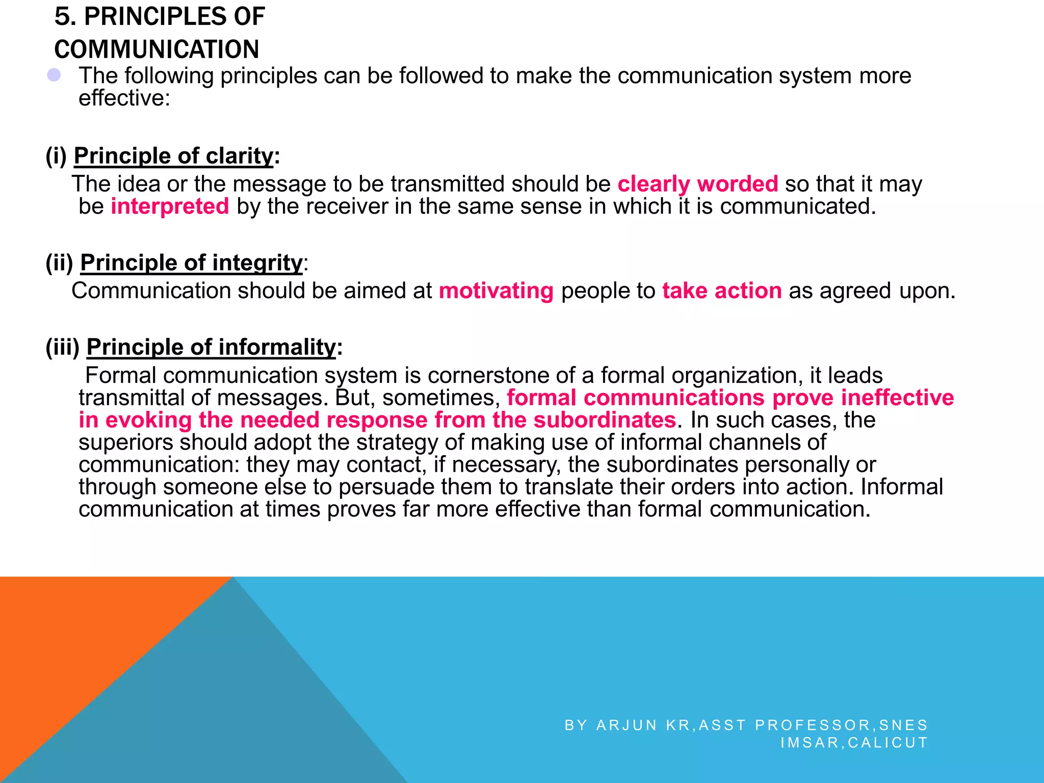 Business communication , Module 1 (MBA) | PPTX