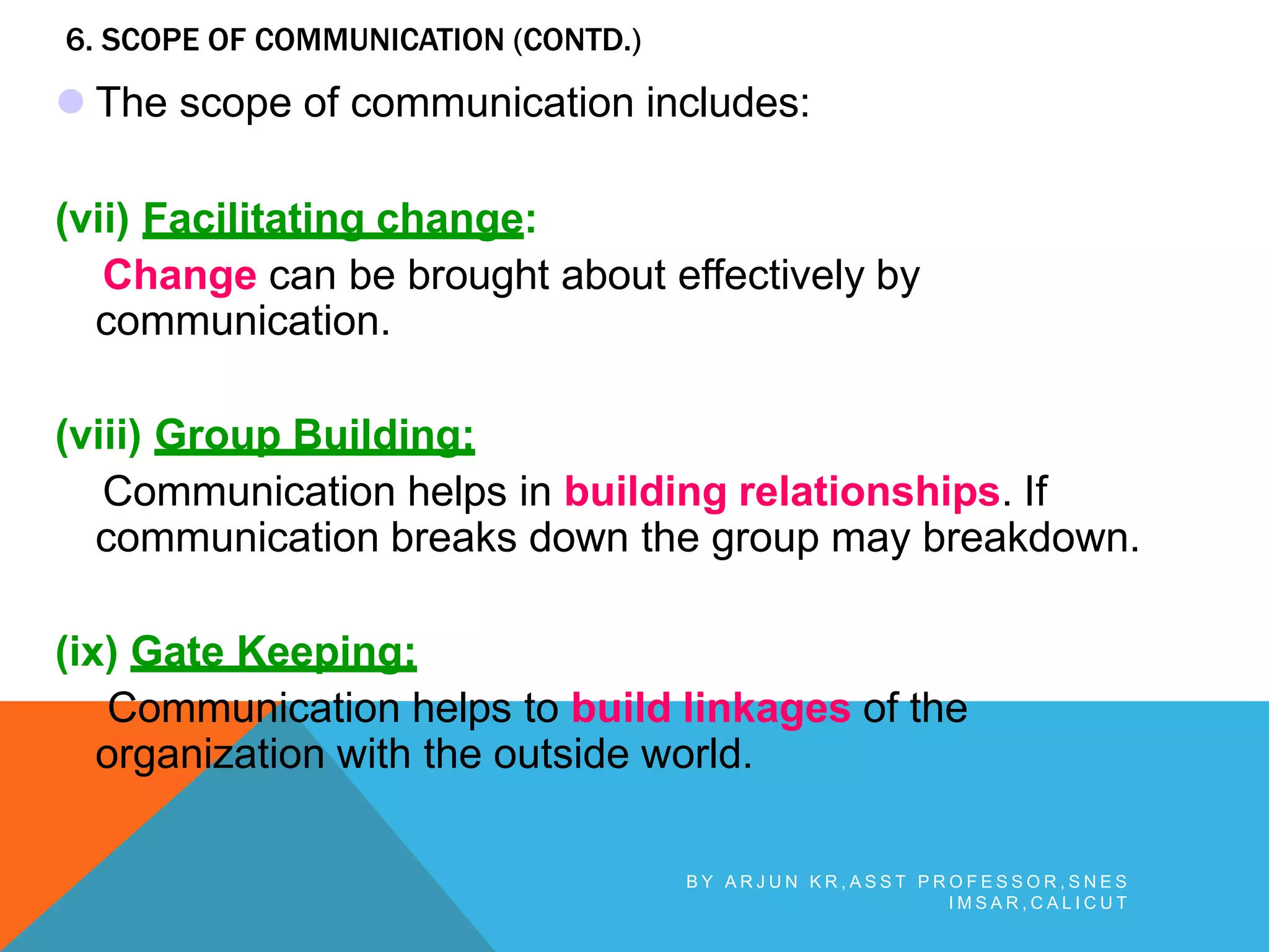 Business communication , Module 1 (MBA) | PPTX