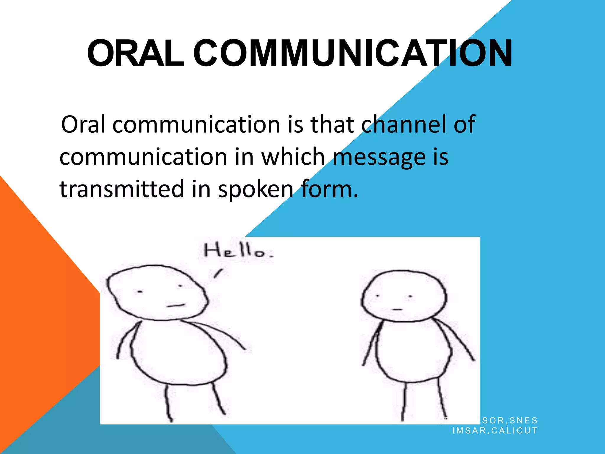 Business communication , Module 1 (MBA) | PPTX