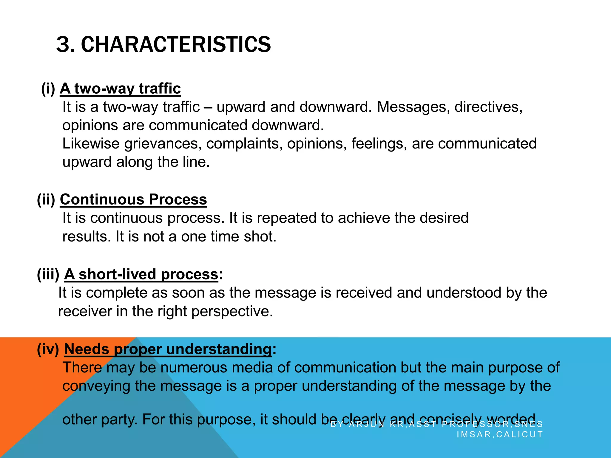 Business communication , Module 1 (MBA) | PPTX