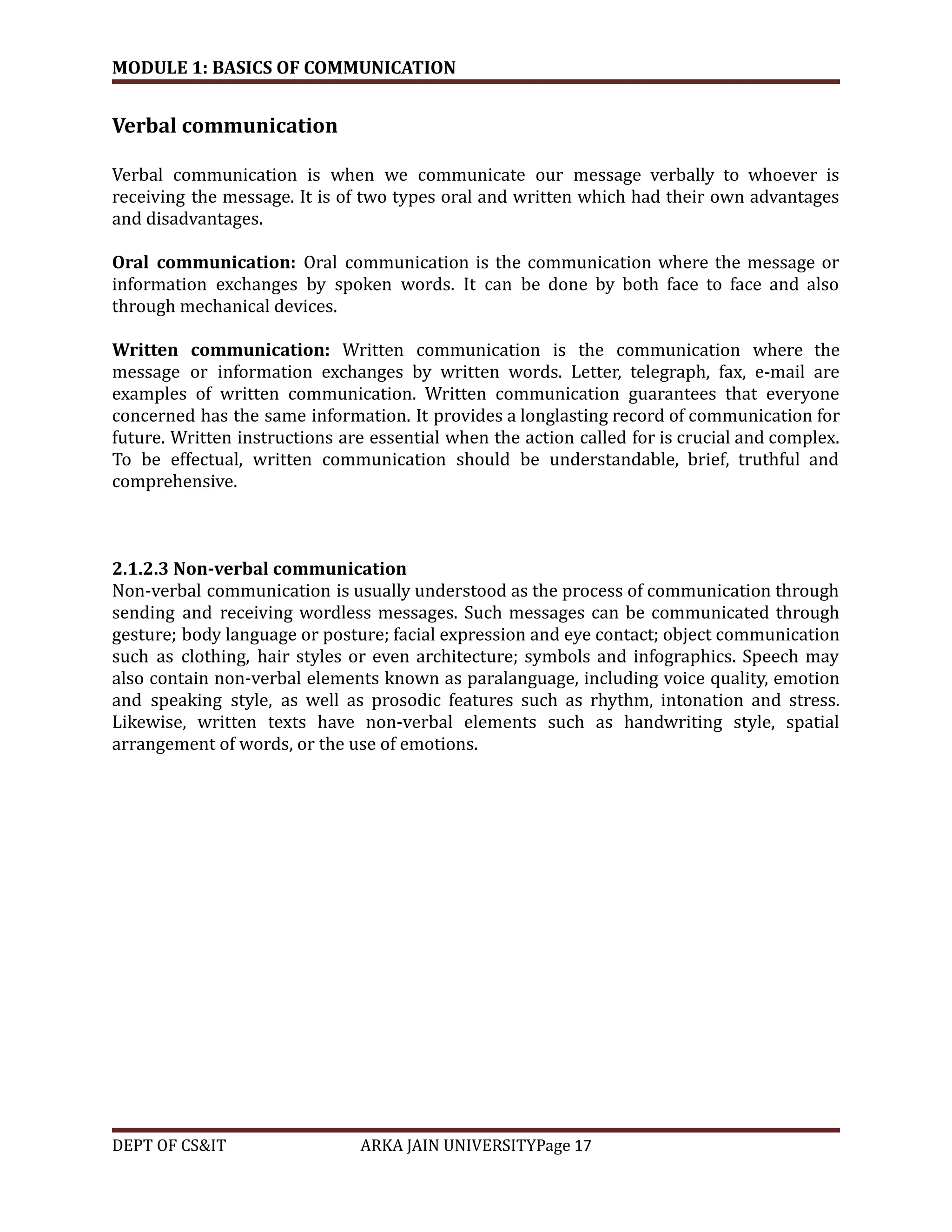 Business Communication Module 1 Notes.pdf