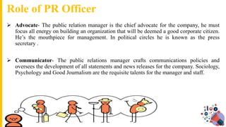 Public Relations | PPTX