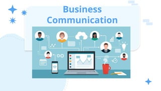 Business Communication: It's Types and Process | PPTX